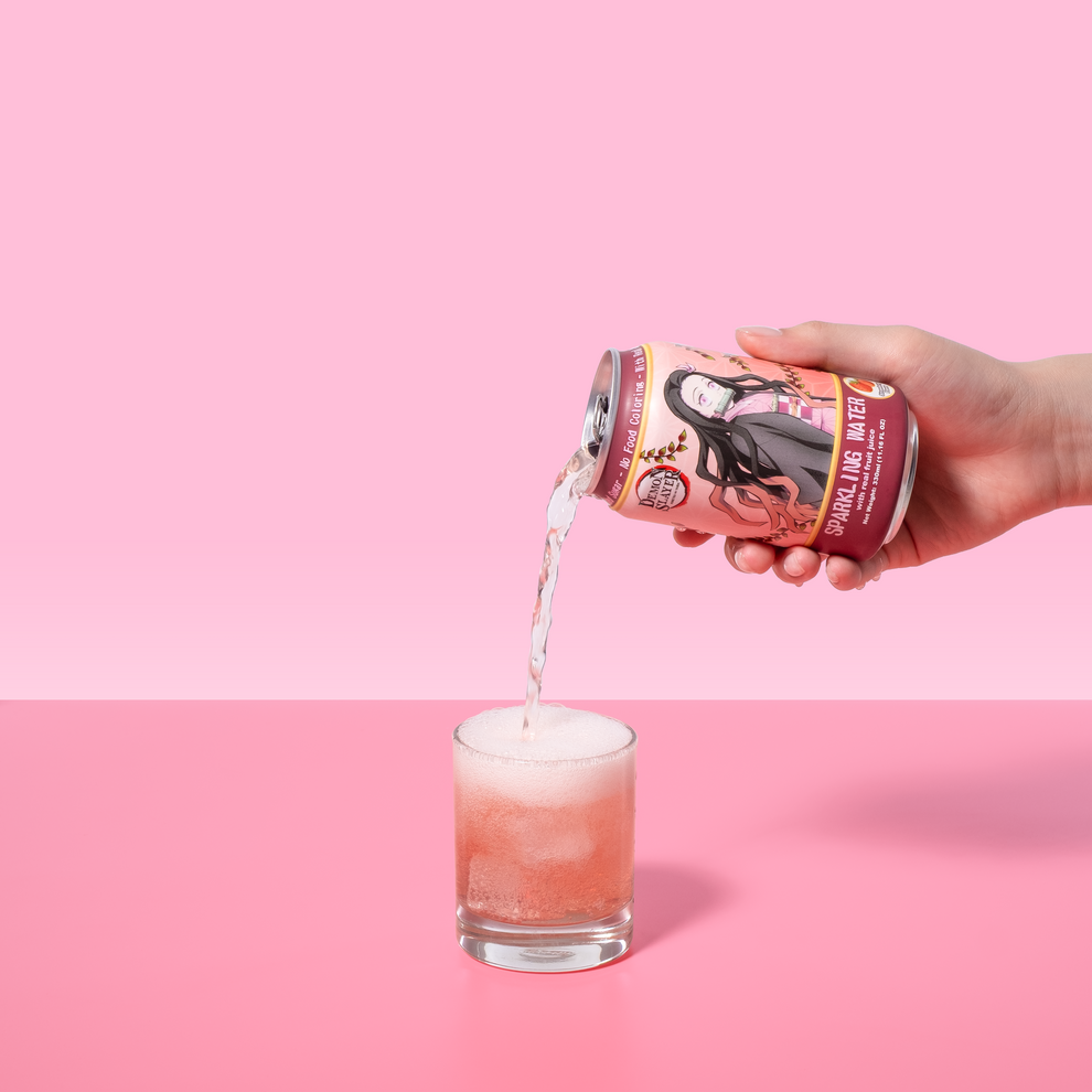 Demon Slayer Sparkling Water with Real Juice 330ml – AnyYums